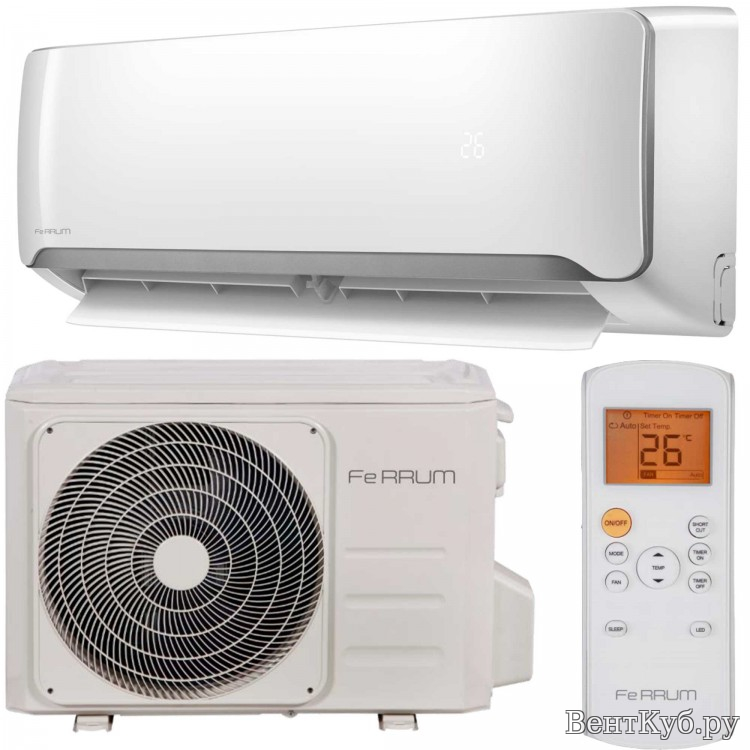 Ferrum FIS07F2/FOS07F2 кондиционер 2 кВт купить в Иркутске | ВентКуб.ру