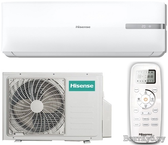 Hisense AS-07HR4SYDDL03G Basic A купить в Иркутске | ВентКуб.ру
